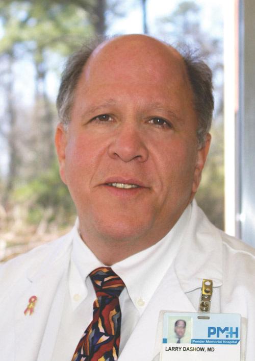 Dashow elected Pender Memorial Hospital chief of staff | WilmingtonBiz